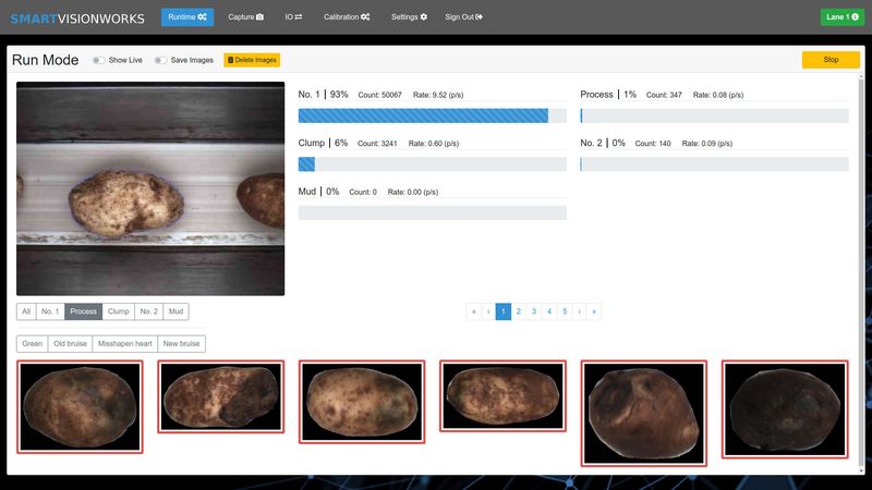 Smart Vision Works SiftAI® Vision-Based Sorting, Sizing, & Grading System for Food Production ...